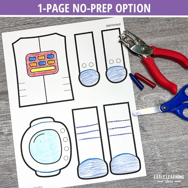 Space Craft and Fine Motor Activities – Early Learning Ideas