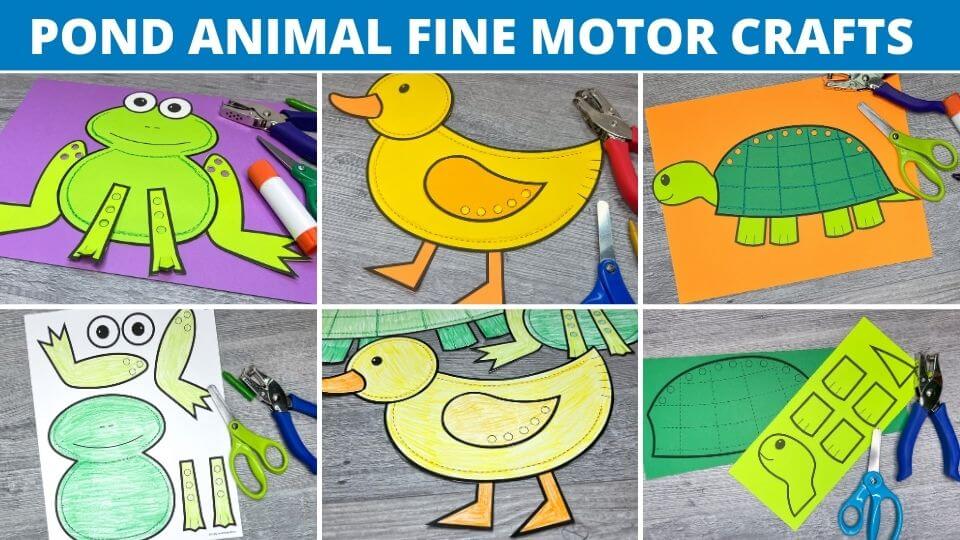 Spring Fine Motor Crafts Bundle – Early Learning Ideas