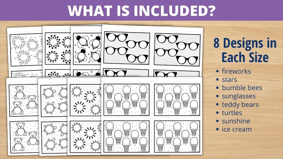 Summer Dot Sticker Fine Motor Task Cards – Early Learning Ideas