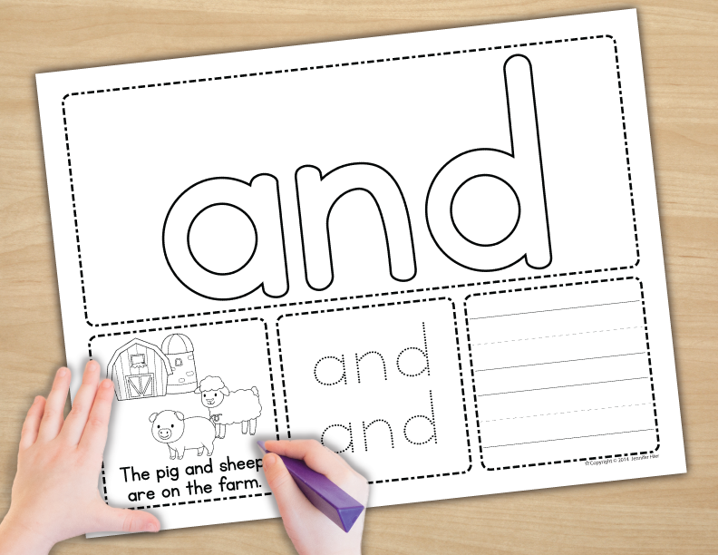 Sight Word Practice & Review Activities - Playdough Mats – Early ...