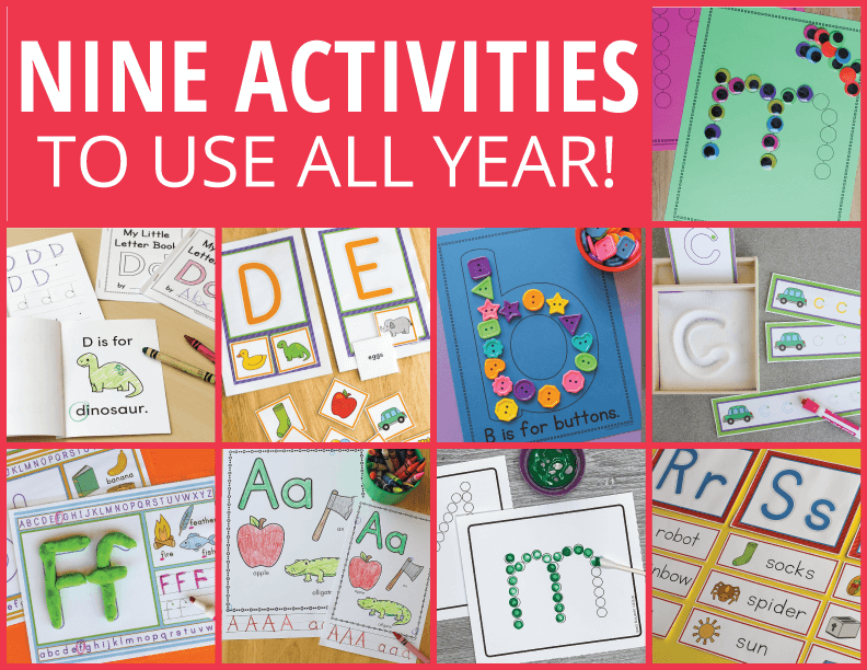 Alphabet Activities Mega Bundle – Early Learning Ideas