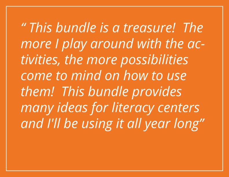 Alphabet Activities Mega Bundle – Early Learning Ideas