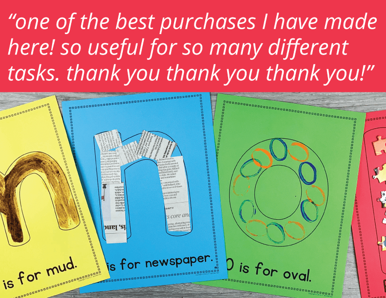 Alphabet Activities Mega Bundle – Early Learning Ideas