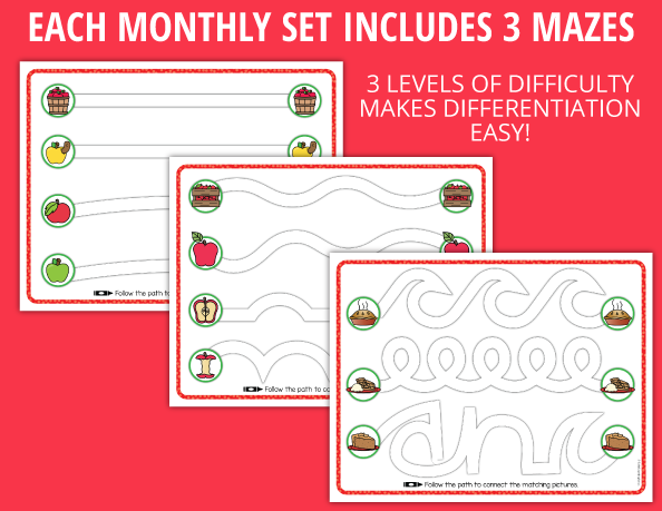 Seasonal Pre-writing Activities – Early Learning Ideas