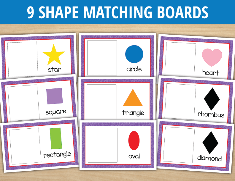 Bear Shape Sorting Activity – Early Learning Ideas