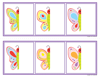 Butterfly Matching Activities – Early Learning Ideas