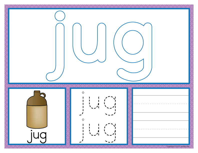 CVC Word Family Play Dough Activity Mats – Early Learning Ideas