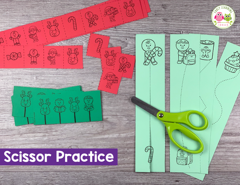 Christmas & Holiday Fine Motor Activity Set – Early Learning Ideas