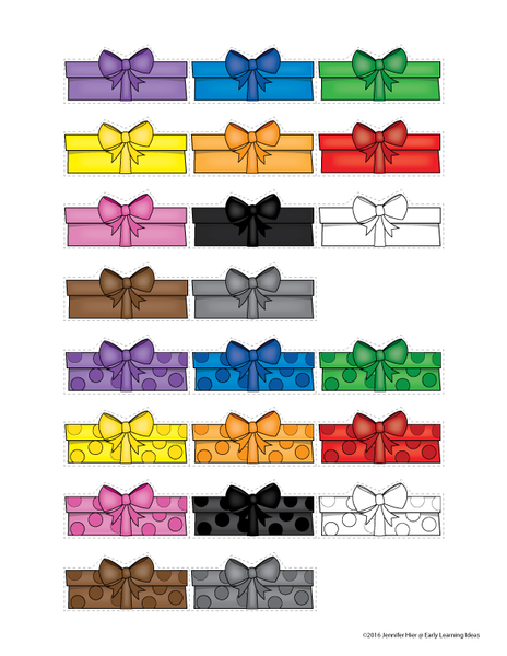 Christmas Activities | Christmas Tree Color Sorting | Color Match Acti ...