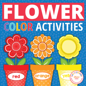 Flower Color Sorting Activities – Early Learning Ideas