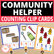 Community Helpers Counting Clip Cards – Early Learning Ideas