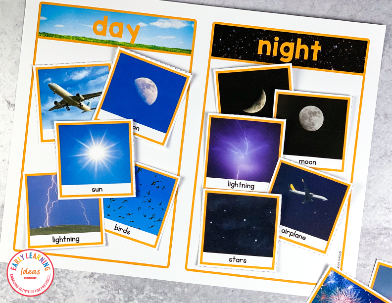 Earth Science Sorting Activities for Preschool & PreK – Early Learning ...