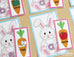 Bunny Alphabet and Beginning Sound Matching Activity – Early Learning Ideas