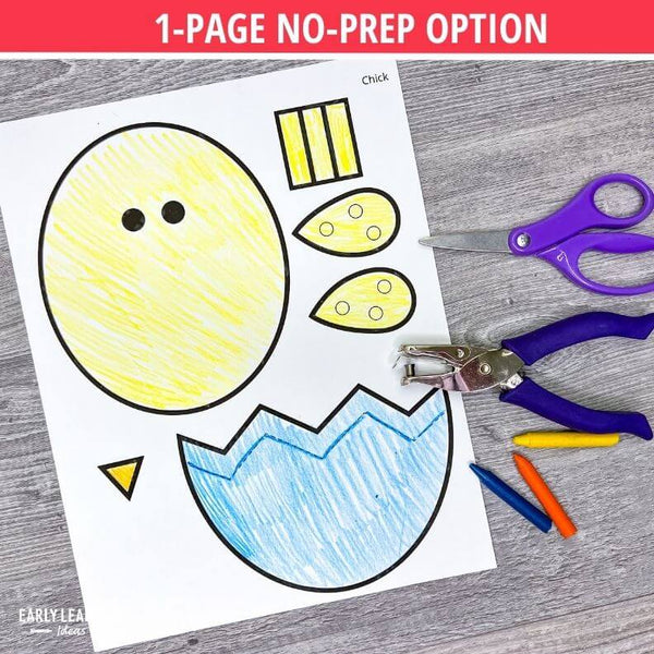 Easter Fine Motor Craft Activities – Early Learning Ideas