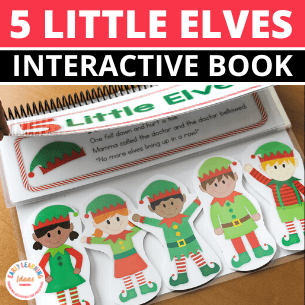 5 Little Elves Interactive Counting Book – Early Learning Ideas