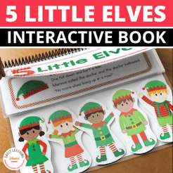 5 Little Elves Interactive Counting Book – Early Learning Ideas