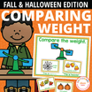 Comparing Weights: Fall & Halloween Addition – Early Learning Ideas