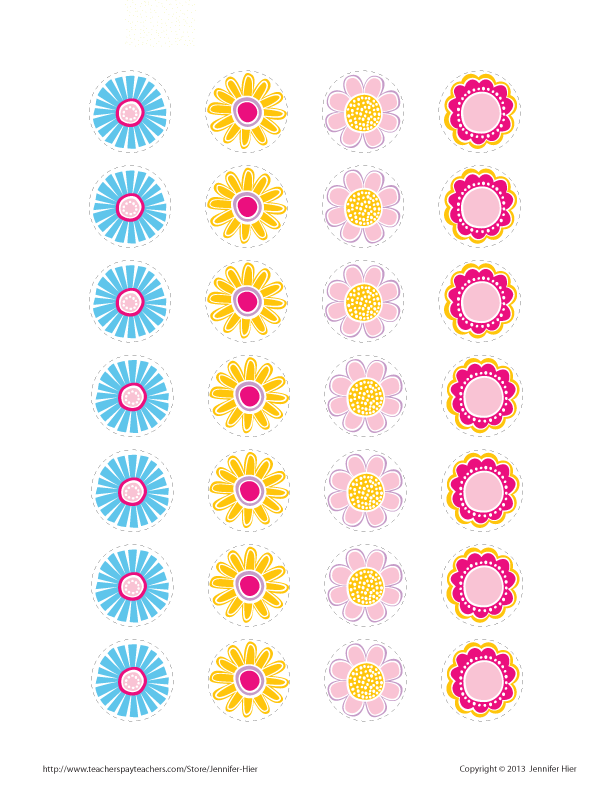 Flower 1-10 Counting Activities – Early Learning Ideas