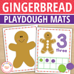 Gingerbread Math & Playdough Mats – Early Learning Ideas