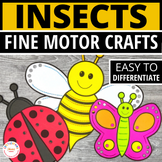 Insects Fine Motor Craft Activities – Early Learning Ideas