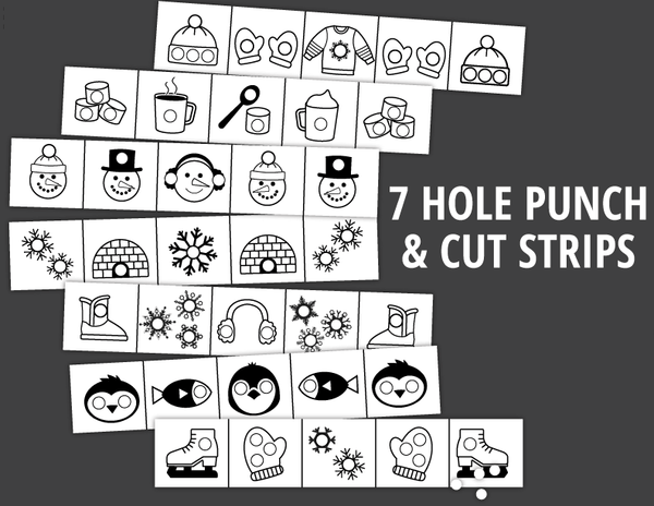 January and Winter Fine Motor Activities – Early Learning Ideas