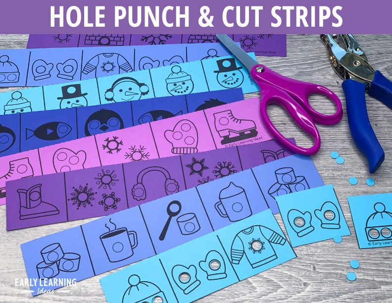 January and Winter Fine Motor Activities – Early Learning Ideas