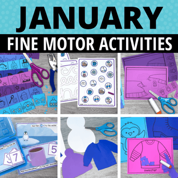 Printable Hole Punch Fine Motor Activities – Early Learning Ideas