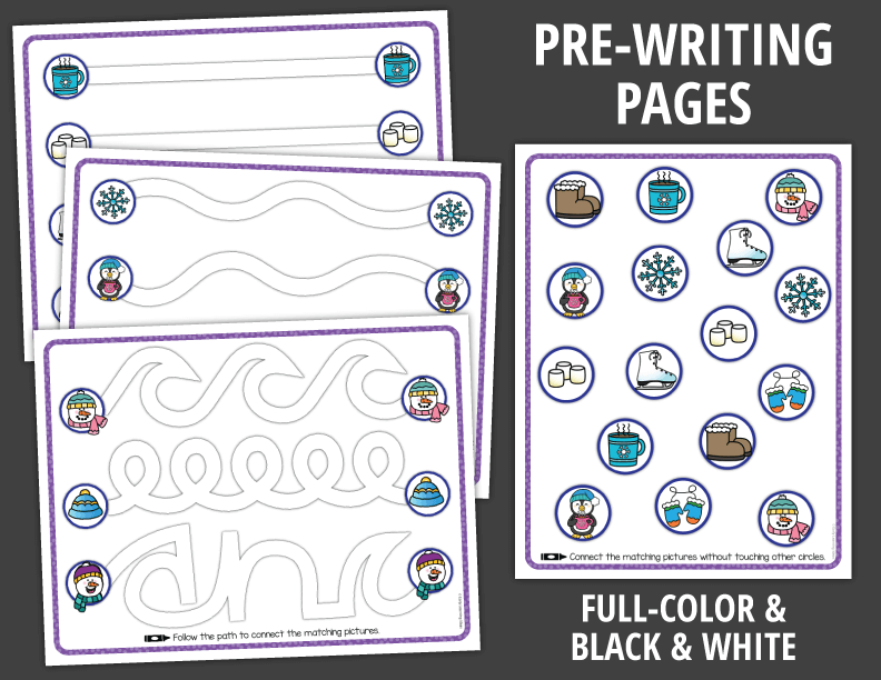 January and Winter Fine Motor Activities – Early Learning Ideas