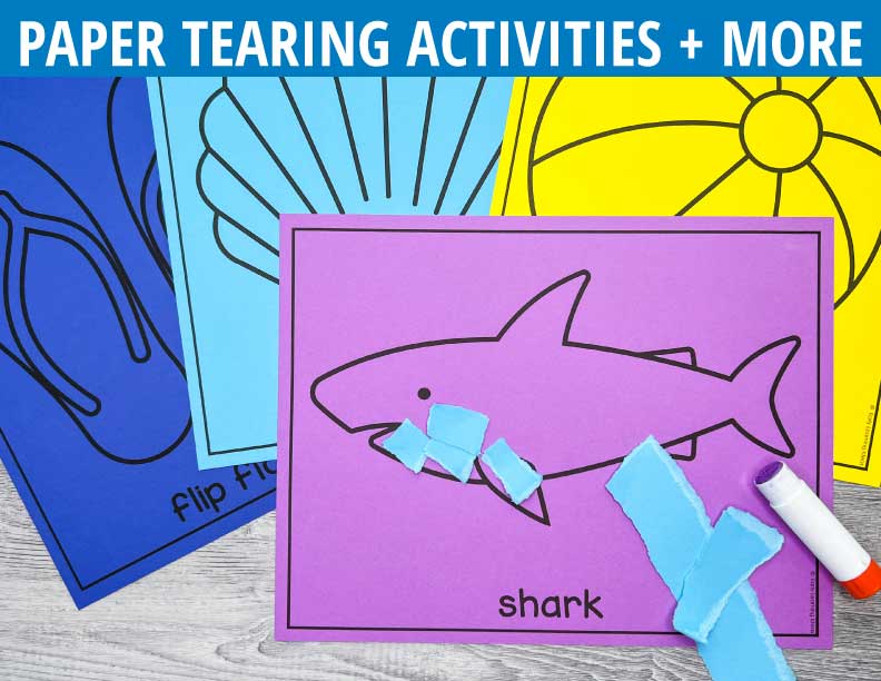 July and Summer Fine Motor Activities – Early Learning Ideas