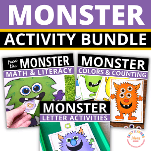Monster Activity Bundle – Early Learning Ideas