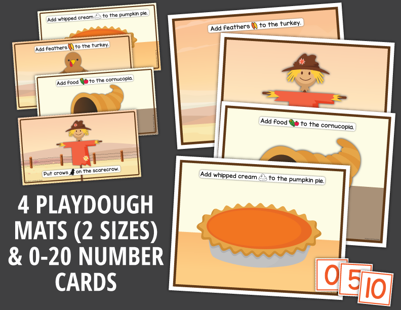 November and Thanksgiving Fine Motor Activities – Early Learning Ideas