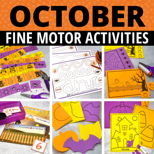 October Fine Motor Activities – Early Learning Ideas