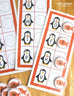 Penguin Letter Sort – Early Learning Ideas