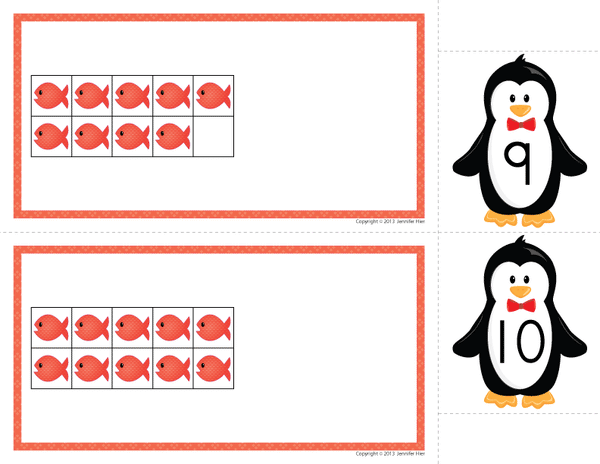 Penguin Math Activities – Early Learning Ideas