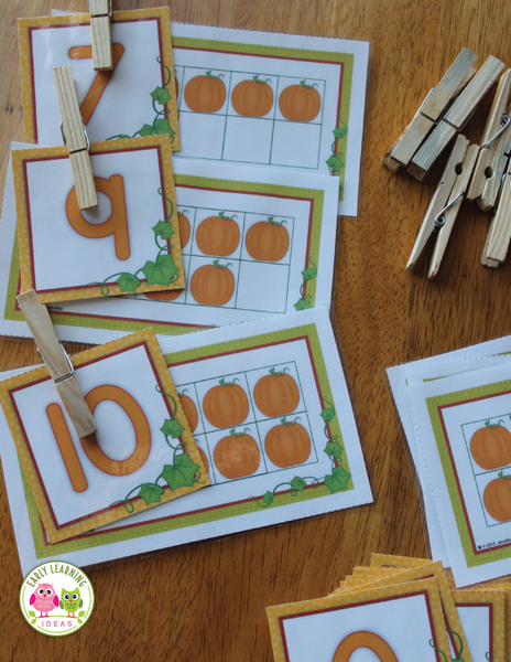 Pumpkin Math Activities – Early Learning Ideas