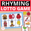 Rhyming Lotto Game – Early Learning Ideas