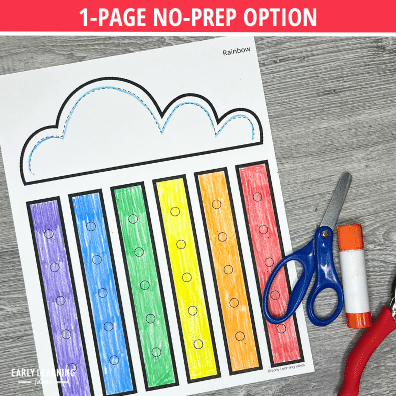 St. Patrick's Day Fine Motor Craft Activities – Early Learning Ideas