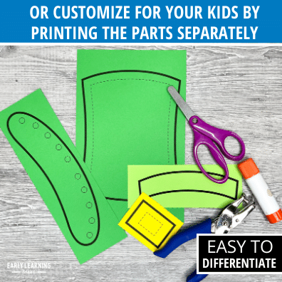St. Patrick's Day Fine Motor Craft Activities – Early Learning Ideas