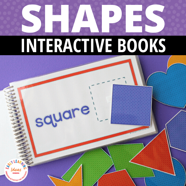 Interactive Shape Matching Book – Early Learning Ideas