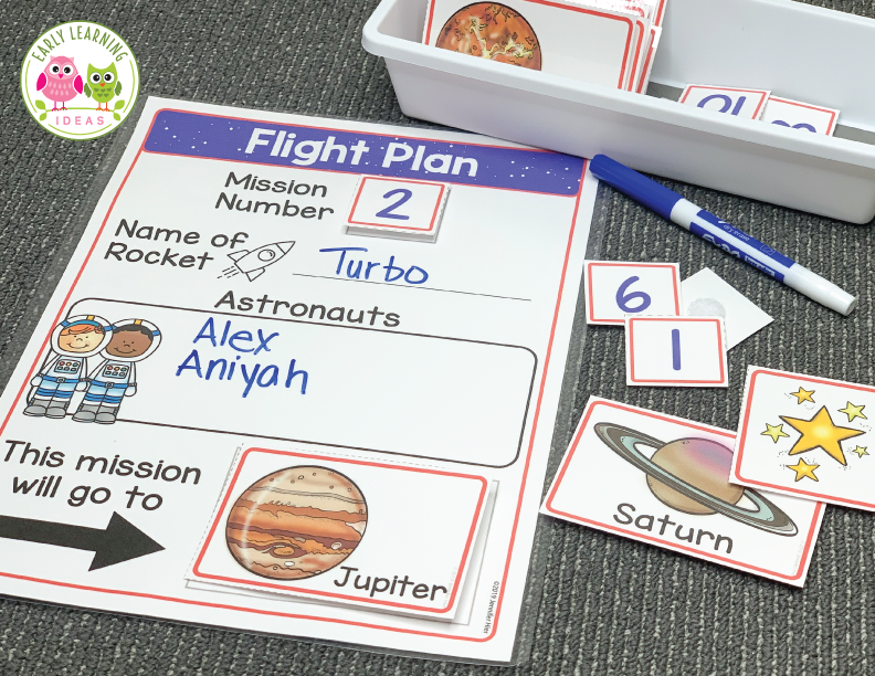 Space Dramatic Play Printables – Early Learning Ideas