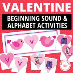 Valentine's Day Alphabet and Beginning Sound Activity – Early Learning ...