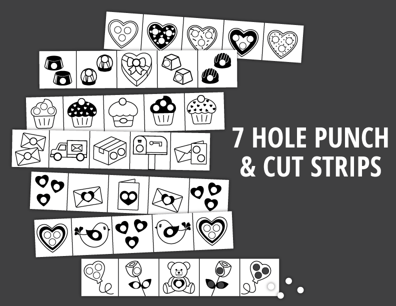 February Fine Motor Activity Set - Valentines Day Fine Motor Activitie ...