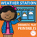Weather Station Dramatic Play Printables – Early Learning Ideas