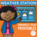 Weather Station Dramatic Play Printables – Early Learning Ideas