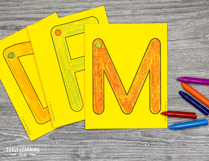 Alphabet Letter Tracing Cards & Multi-Sensory Alphabet Activities ...