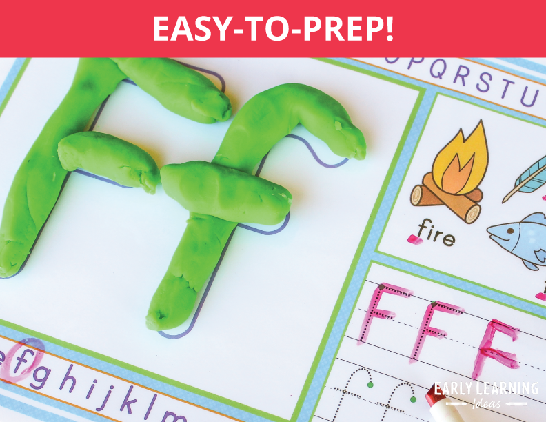 Alphabet Activity Mats – Early Learning Ideas