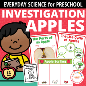 Apple Science Activities for Preschool & PreK : An Apples Investigatio ...