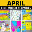 April & Spring Fine Motor Activities – Early Learning Ideas