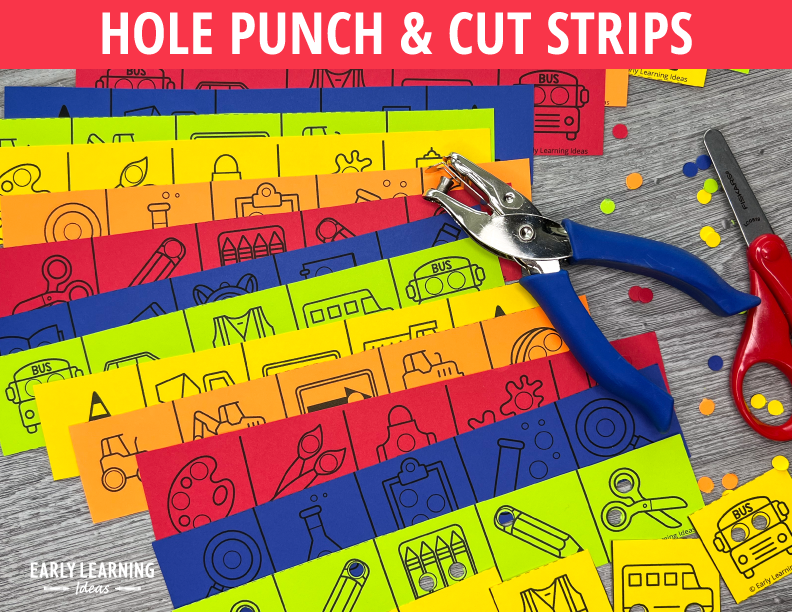 August & Back To School Fine Motor Activities – Early Learning Ideas