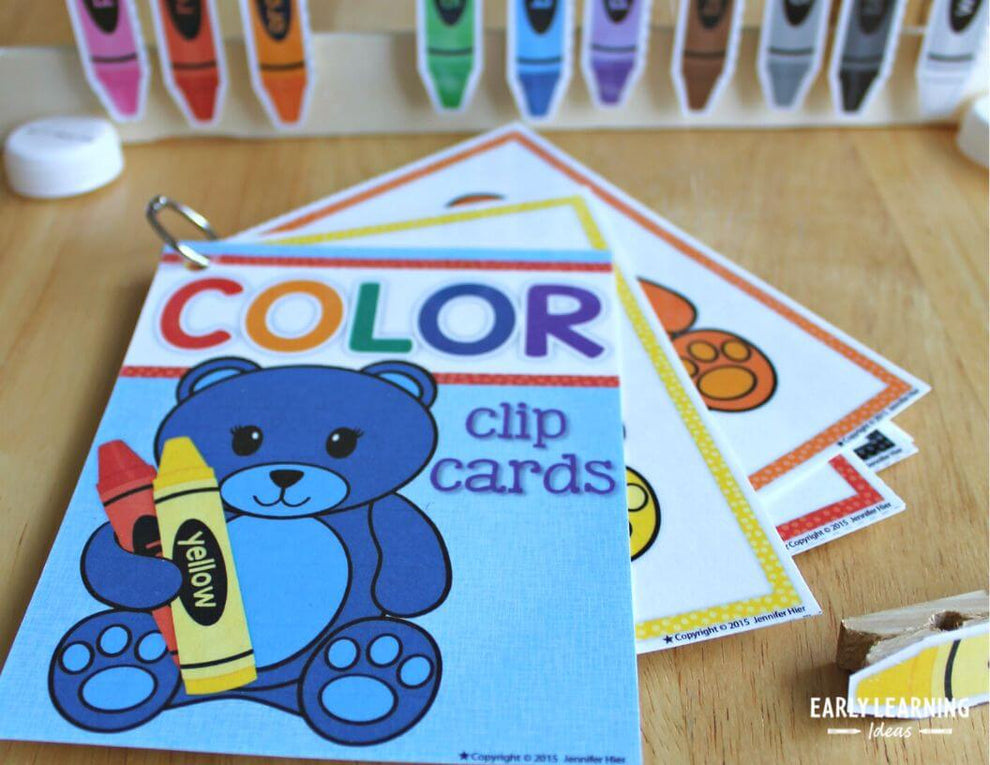 Color Matching Bears Activity – Early Learning Ideas